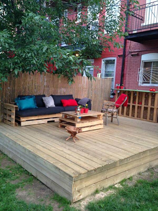 DIY Pallet Deck Tutorial | 99 Pallets DIY Pallet Deck Tutorial | 99 Pallets