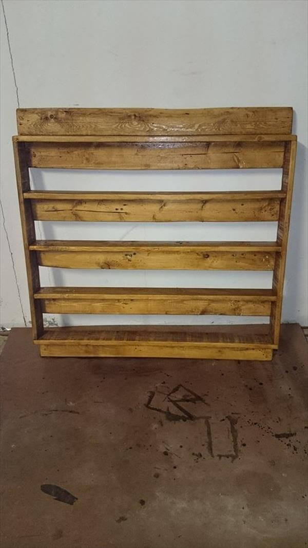 DIY - Wooden Pallet Hanging Pot Rack | 99 Pallets