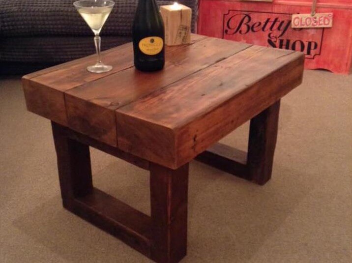 DIY Painted Pallet Coffee Table | 99 Pallets